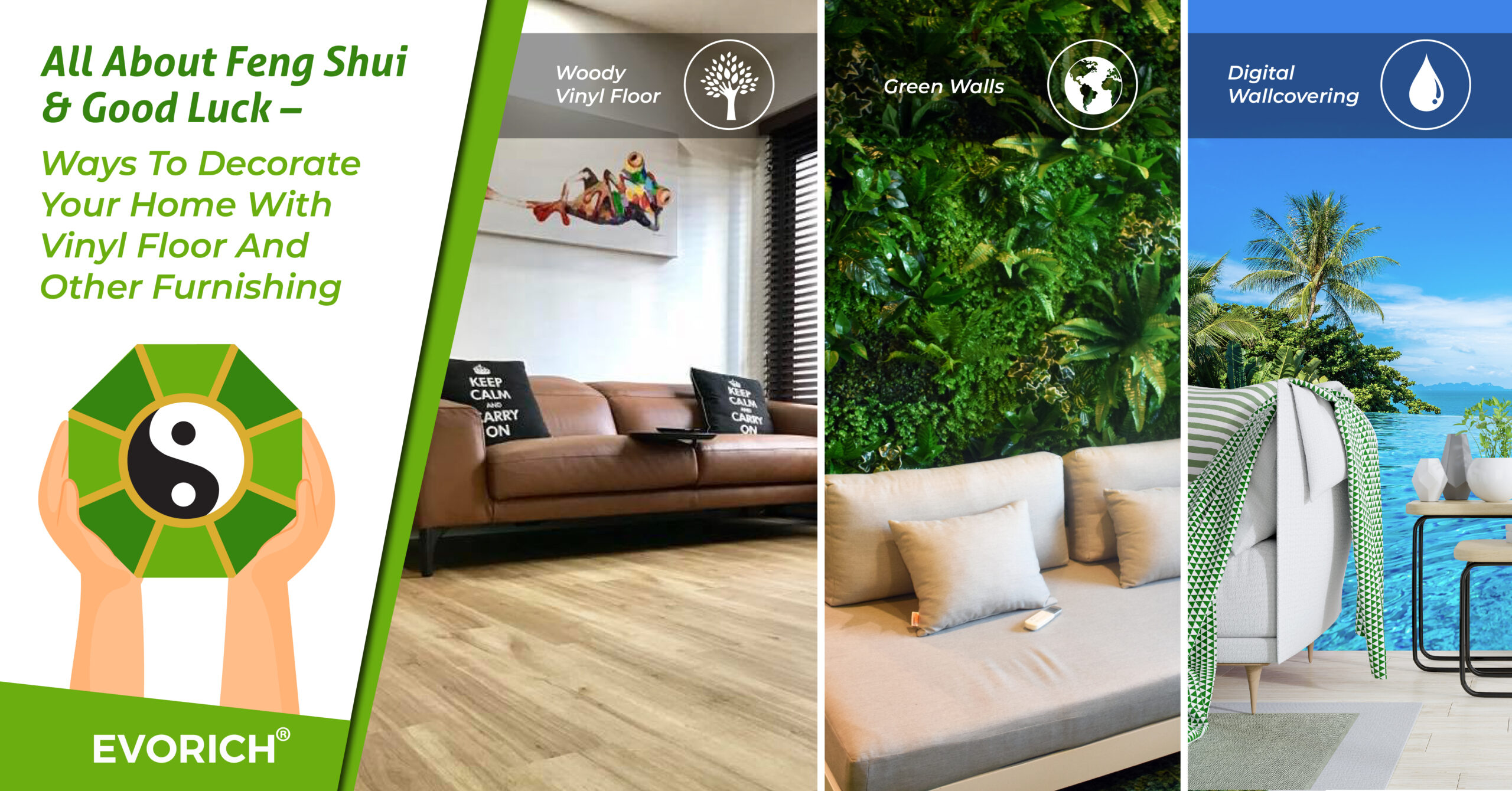 All About Feng Shui & Good Luck – Ways To Decorate Your Home With Vinyl ...